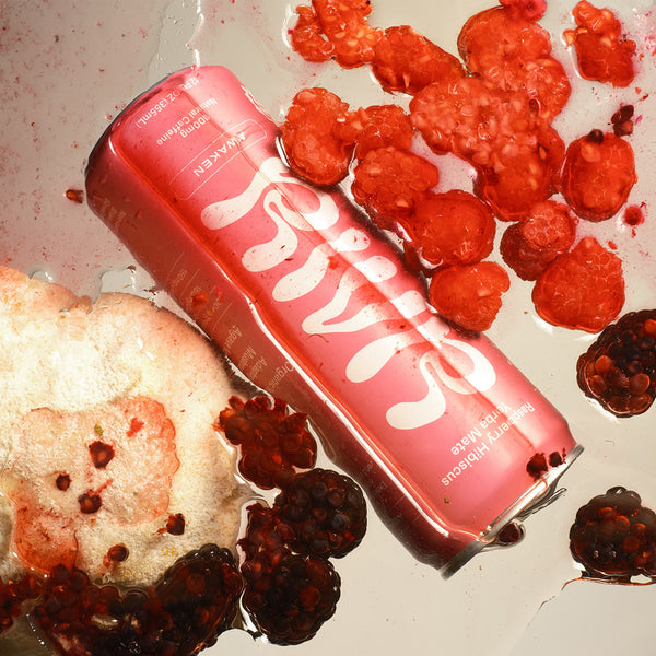 Awaken Raspberry Hibiscus Yerba Mate – RIVR